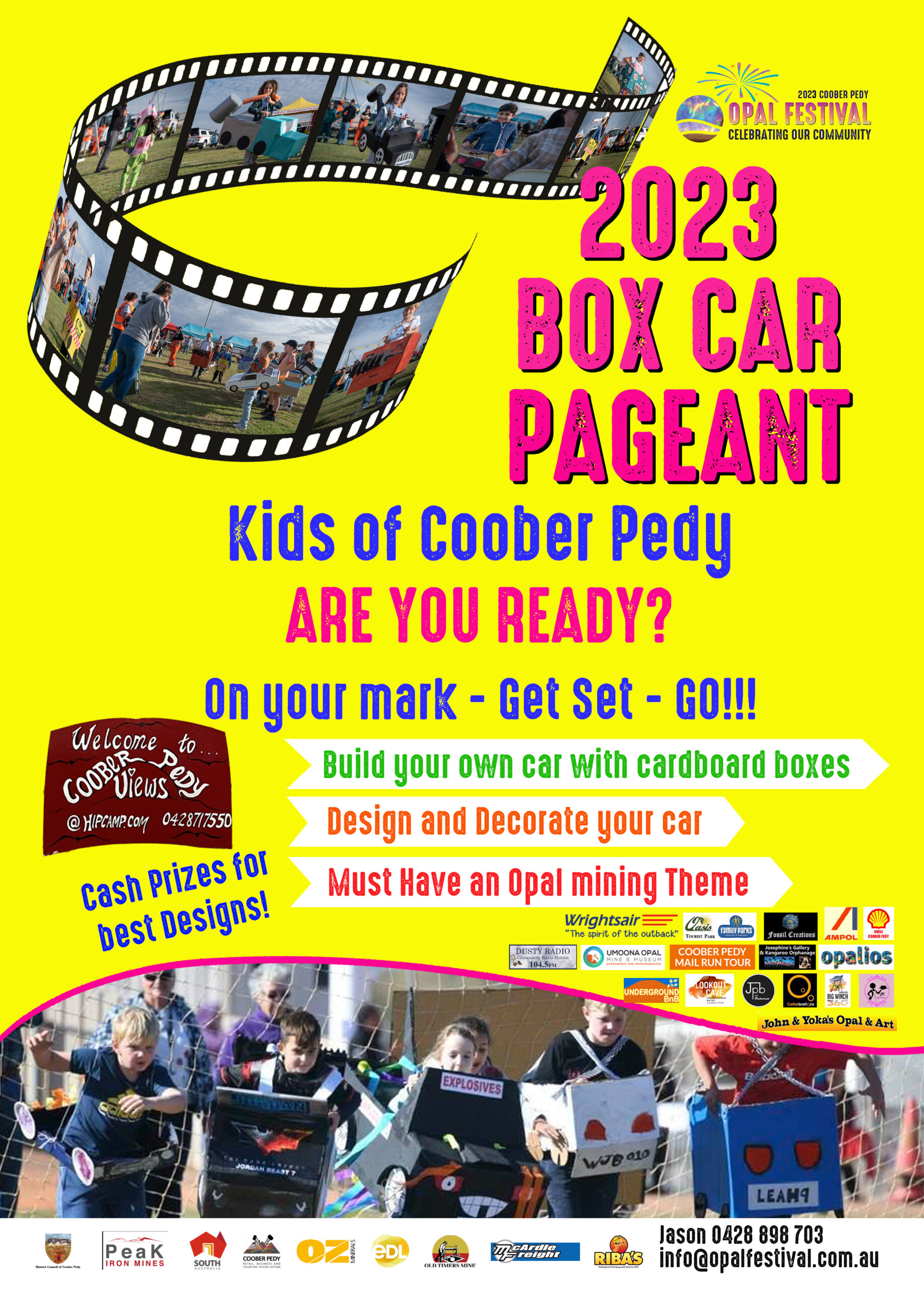Box Car Pageant - Coober Pedy Opal Festival